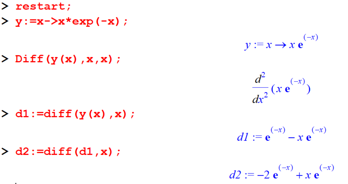 Lesson 7 Differential Equations | Maple